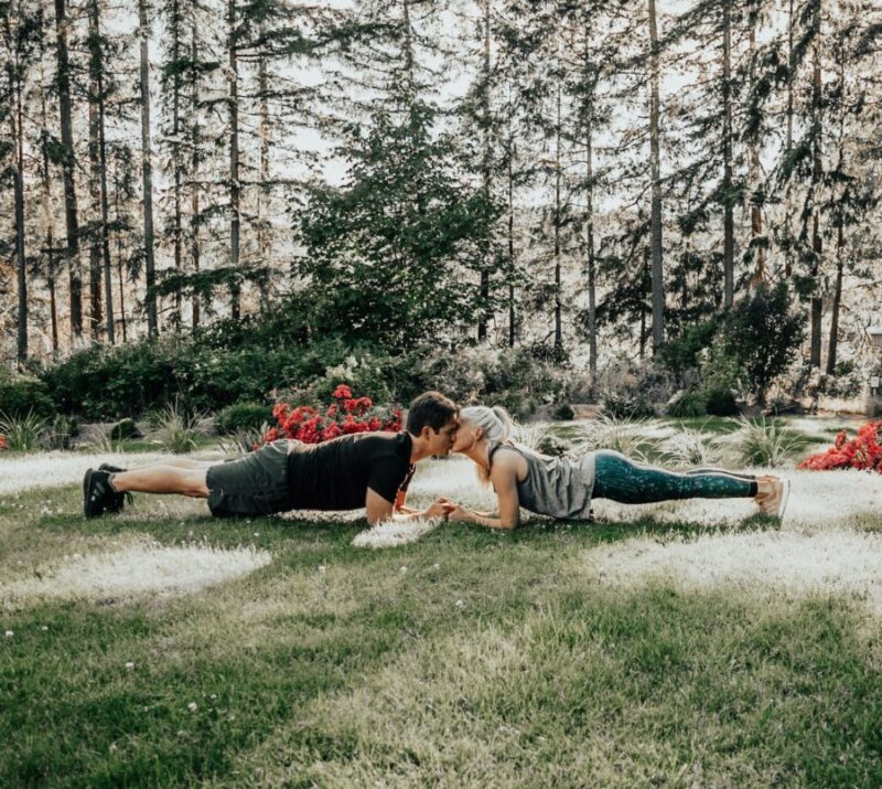 Challenging Leg and Core Workout for Couples - Living the Sweet Wife